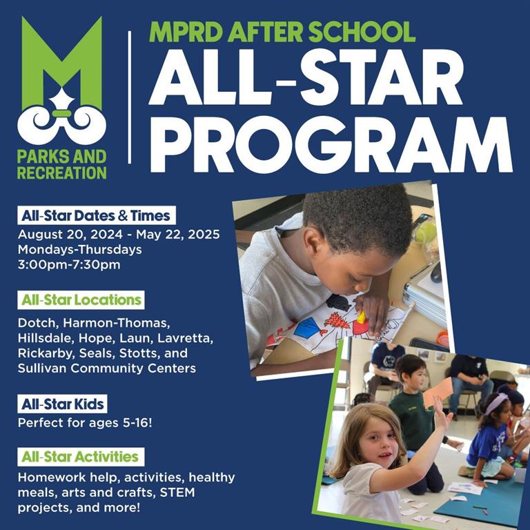 City of Mobile Parks & Recreation - Announcements